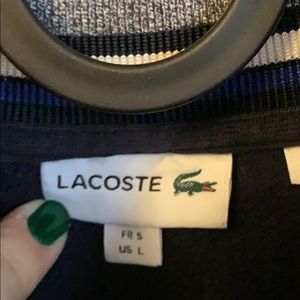 Lacoste | Jackets & Coats | Lacoste Zip Up Jacket In Navy | Poshmark